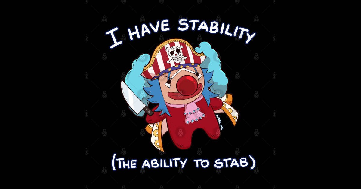 Clown Stability - Buggy - Sticker | TeePublic