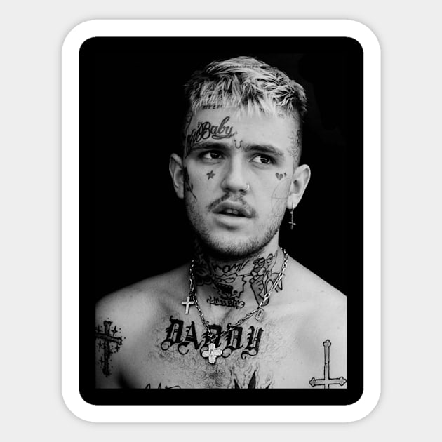 Lil Peep Fan Art - Lil Peep - Sticker | TeePublic