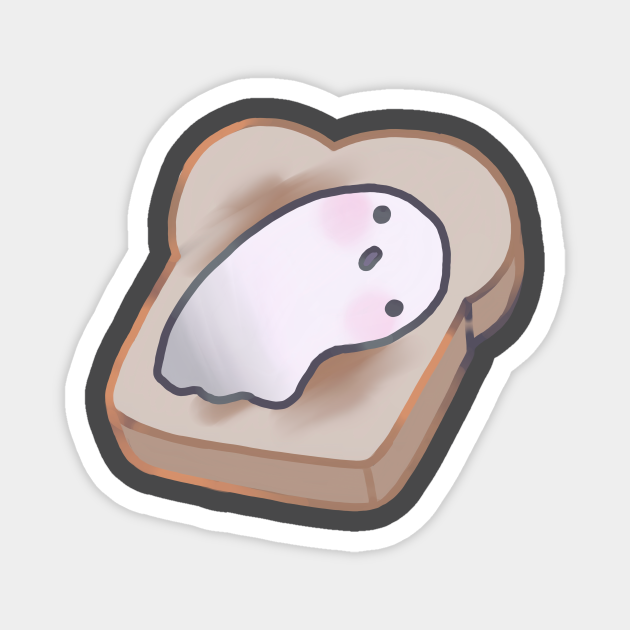 Ghost Toast - Ghost - Magnet | TeePublic
