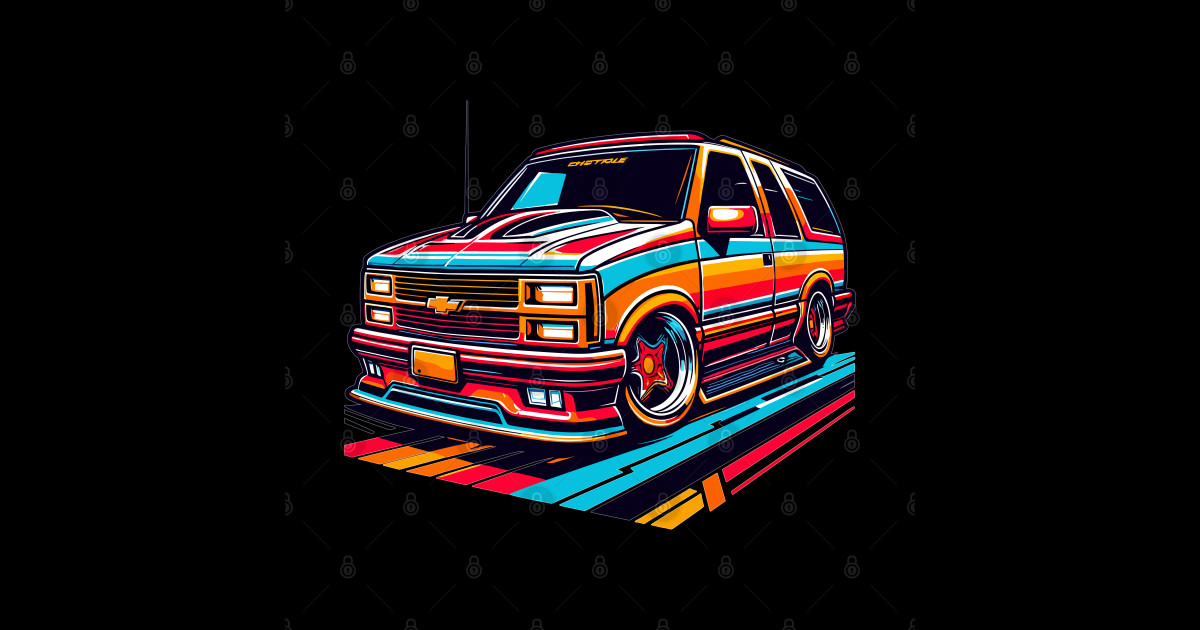 Chevy Astro - Chevy Astro - Sticker | TeePublic