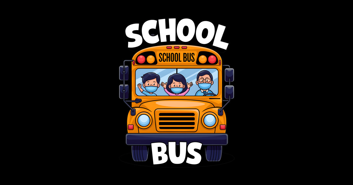 Can't Mask the Love for my Students School Bus Face Mask - Students ...