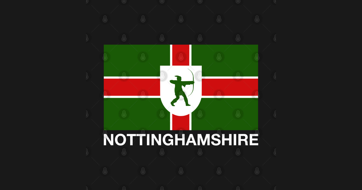 Nottinghamshire County Flag - England - Nottinghamshire County Flag - T ...
