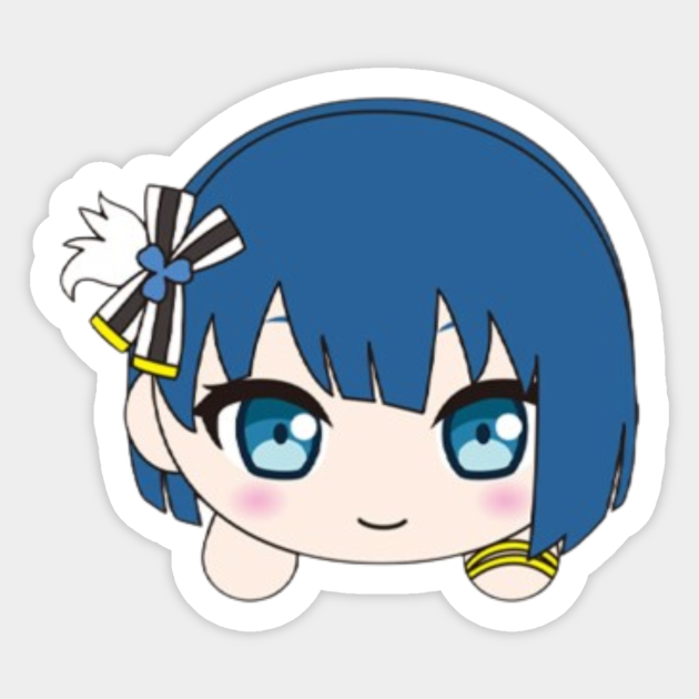 Haruka Kiritani chibi plushie - Kaito - Sticker | TeePublic