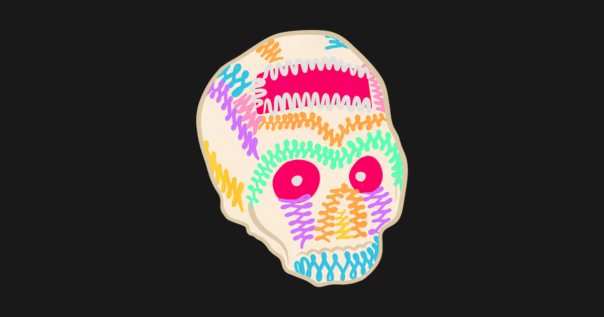 Calaverita De Azucar - Sugar Skull Art - T-Shirt | TeePublic
