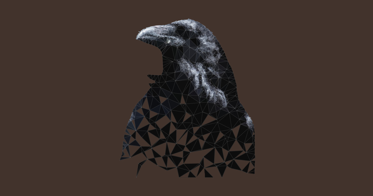 Low Poly Crow - Crow - T-Shirt | TeePublic