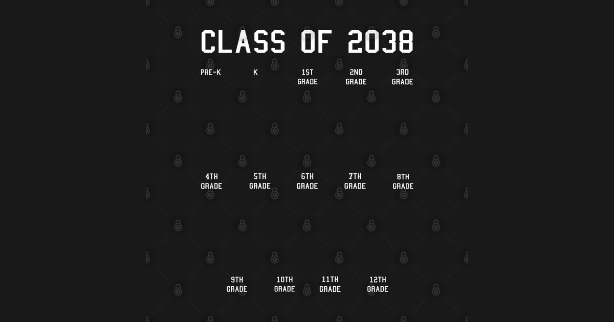 Class of 2038 Grow with Me Graduation Pre-K First Day Handprints ...