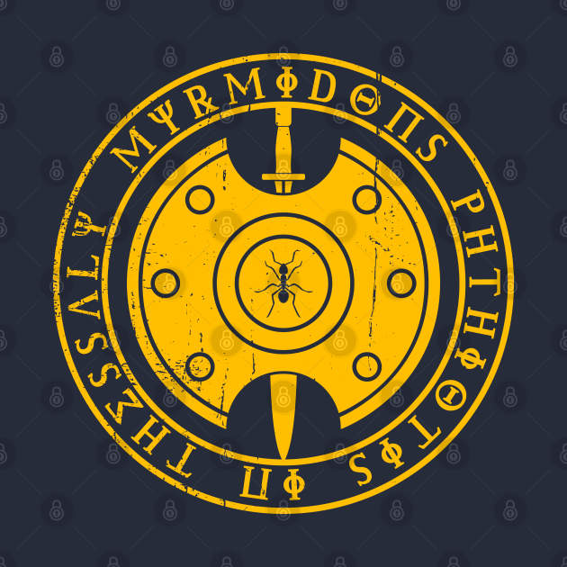 Myrmidon Shield - Myrmidon - T-Shirt | TeePublic