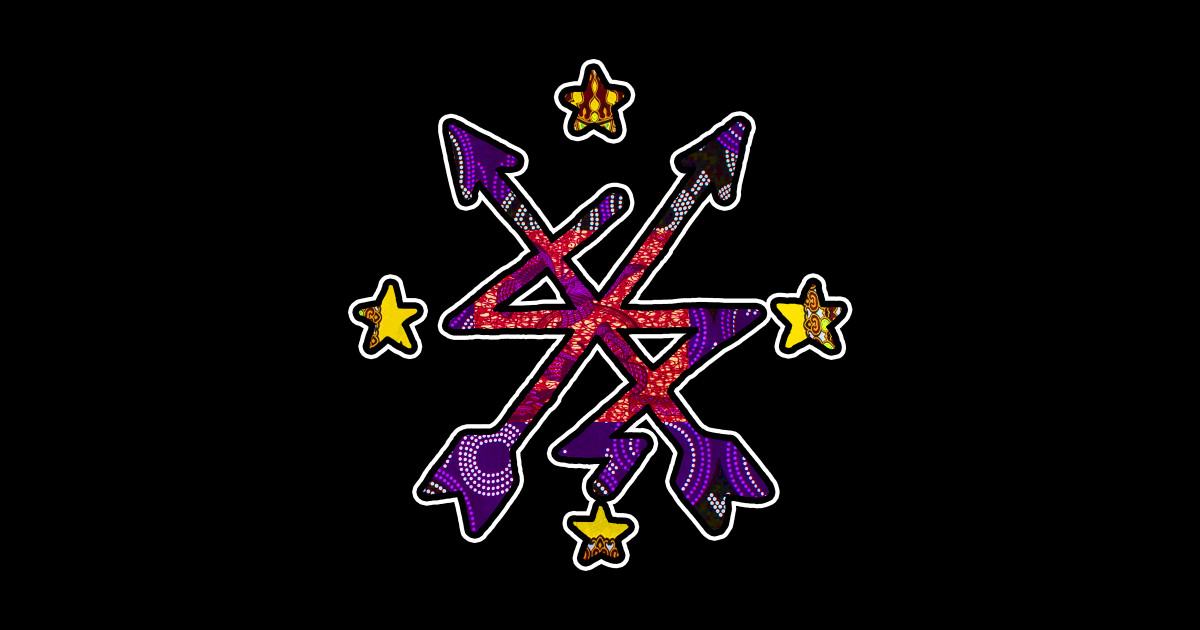 Oya Veve Sigil - Oya Orisha Symbol - Sticker | TeePublic