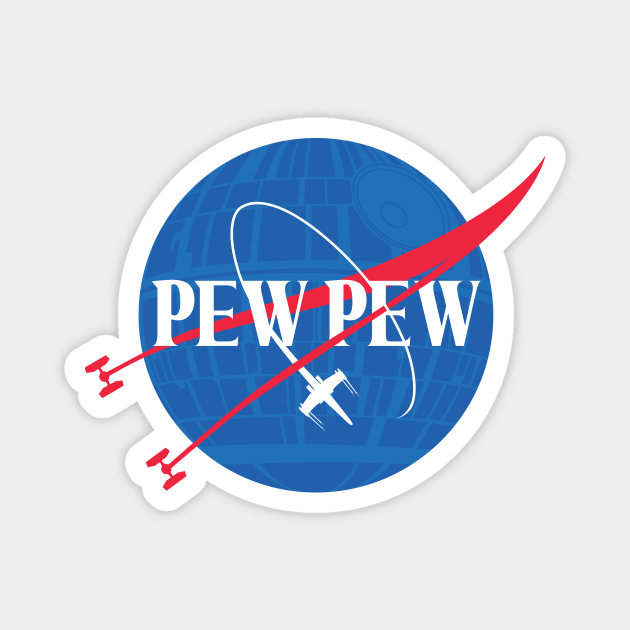Pew Pew (science) - Nasa - Magnet | TeePublic