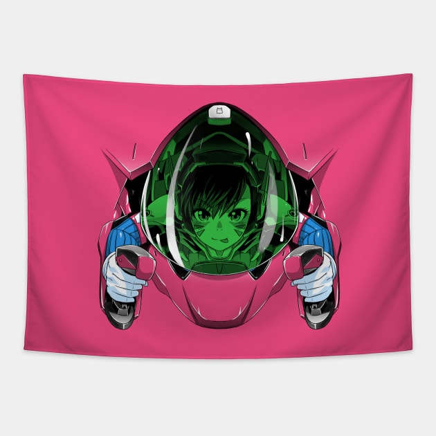 Meka Activate - Overwatch - Tapestry | TeePublic