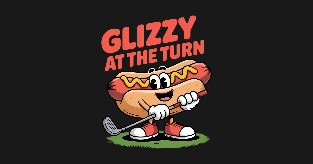 Funny Golf Hot Dog Glizzy Golfer - Funny Golf Hot - T-Shirt | TeePublic