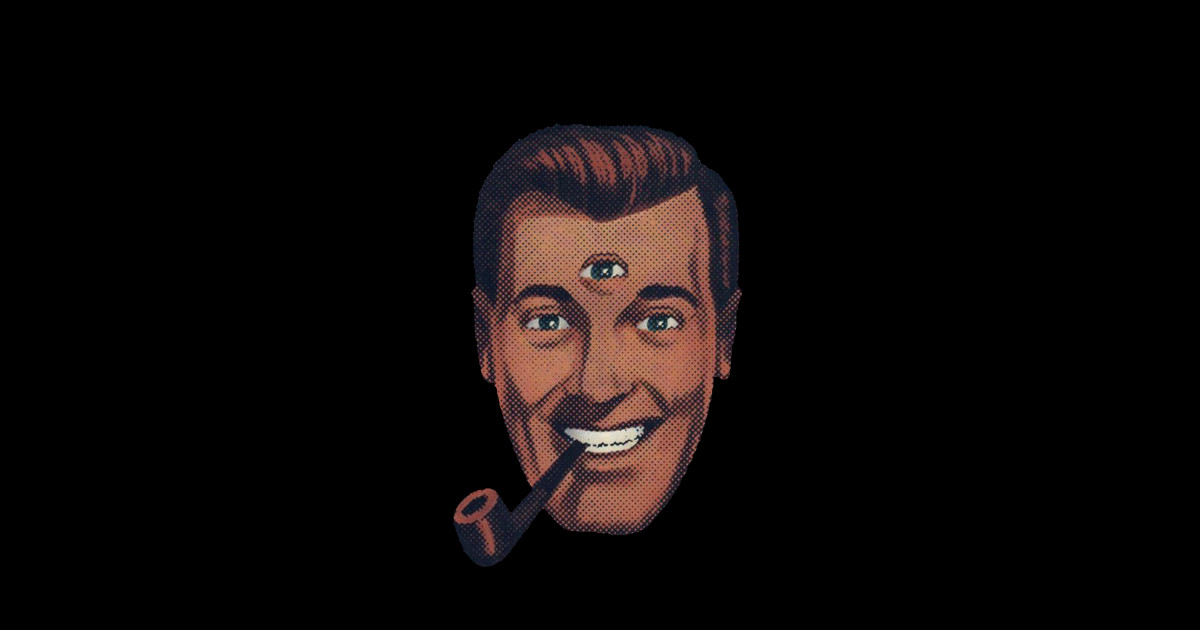 The One True "Bob" w/ 3rd Eye - Subgenius - Sticker | TeePublic