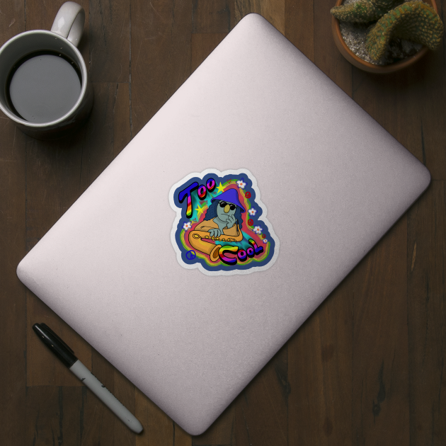 Too cool Zoot muppet - Cool Muppets - Sticker | TeePublic