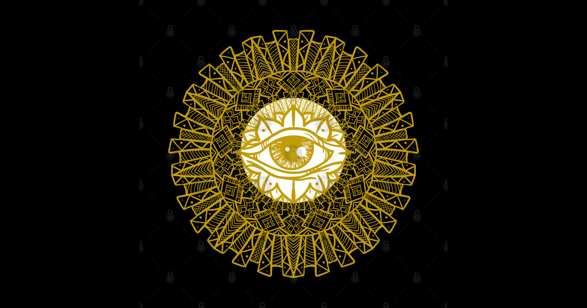 The eye sacred geometry - Occult Sacred Geometry Eye - Posters and Art ...