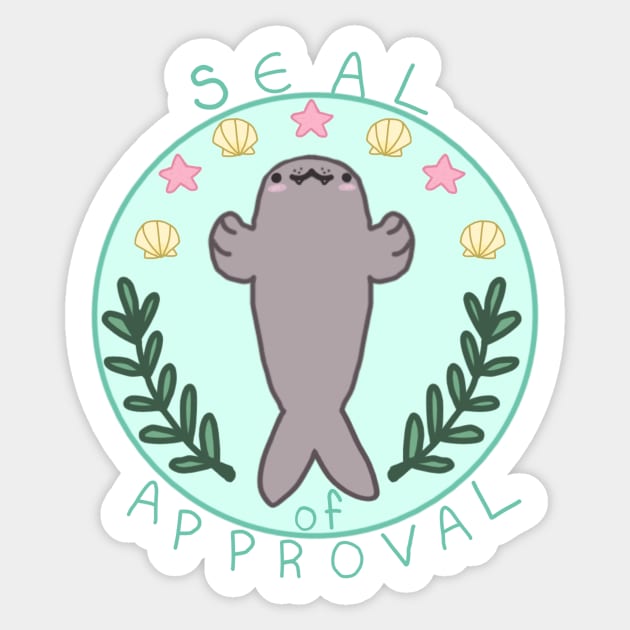 The Seal of Approval - Seal - Sticker | TeePublic