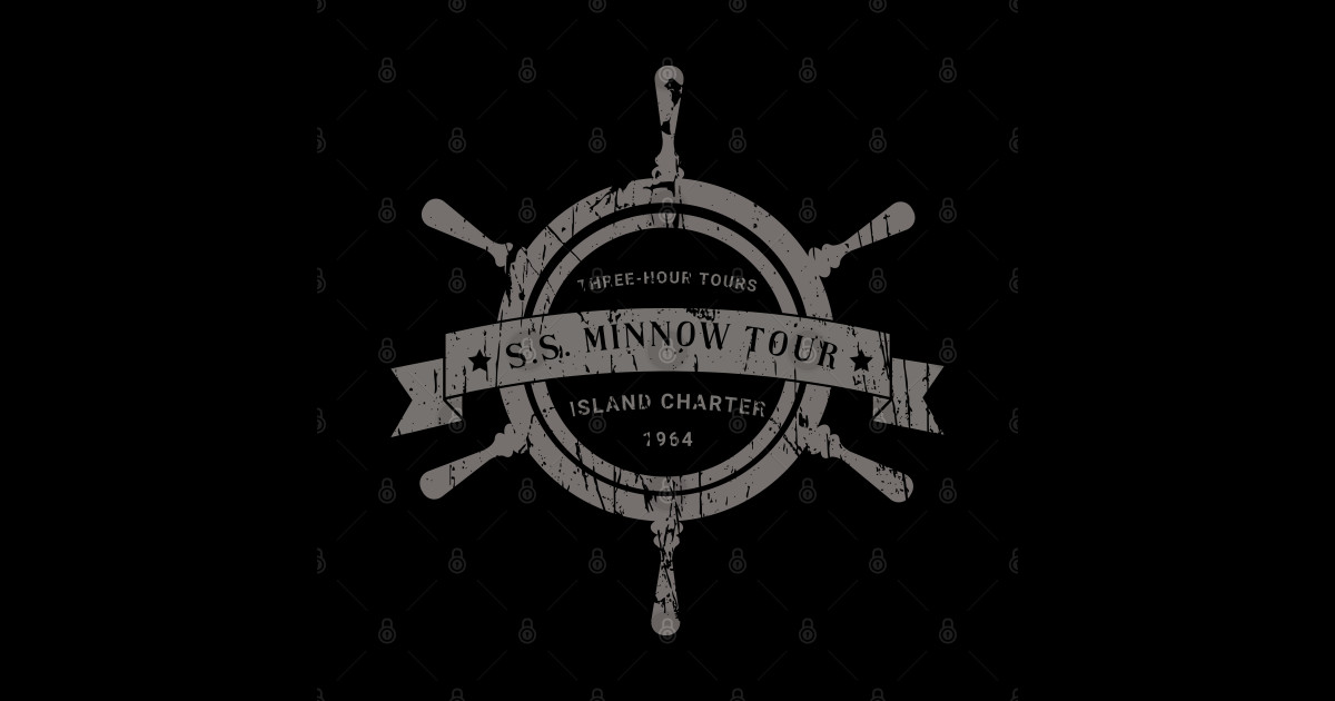 vintage S.S. Minnow Tour gilligans island - Gilligans Island - Sticker ...