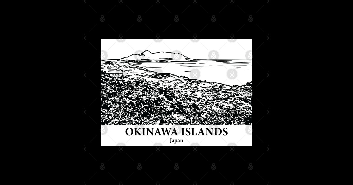 Okinawa Islands - Japan - Okinawa Islands - Sticker | TeePublic