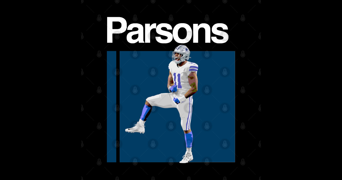 Micah Parsons Micah Parsons Sticker Teepublic