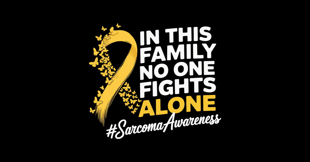 Sarcoma Awareness Month Yellow Ribbon - Yellow Ribbon - Sticker | TeePublic