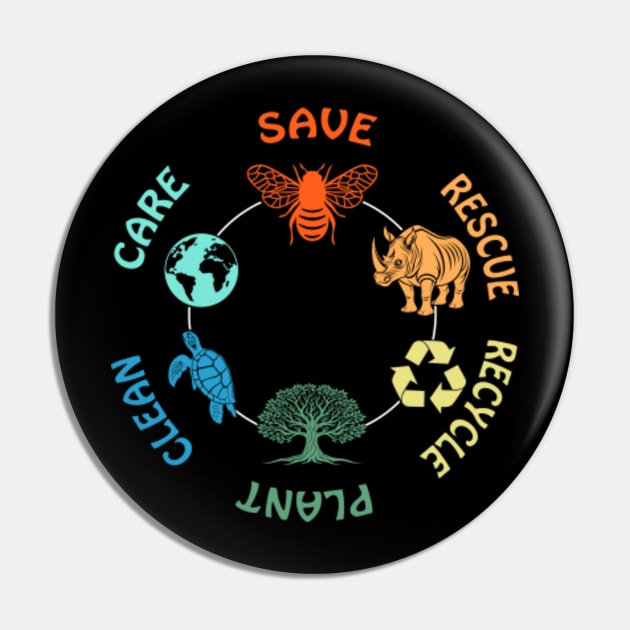 Save Bees Rescue Animals Recycle Plastic Earth Day 2025 - Save Bees ...
