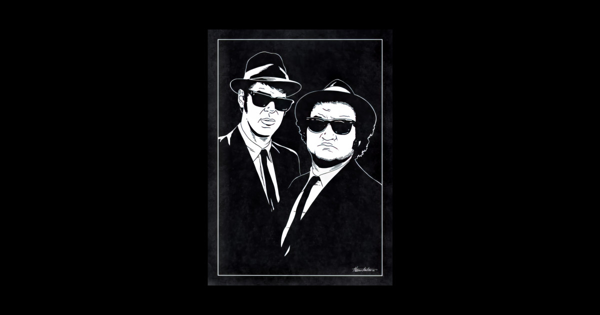 The Blues Brothers Black And White - hachara tayra #15745 - The Blues ...
