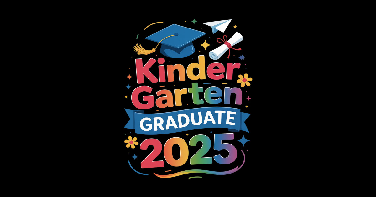 Kindergarten Graduate 2025 Prek Graduation Girls Kids Boys ...