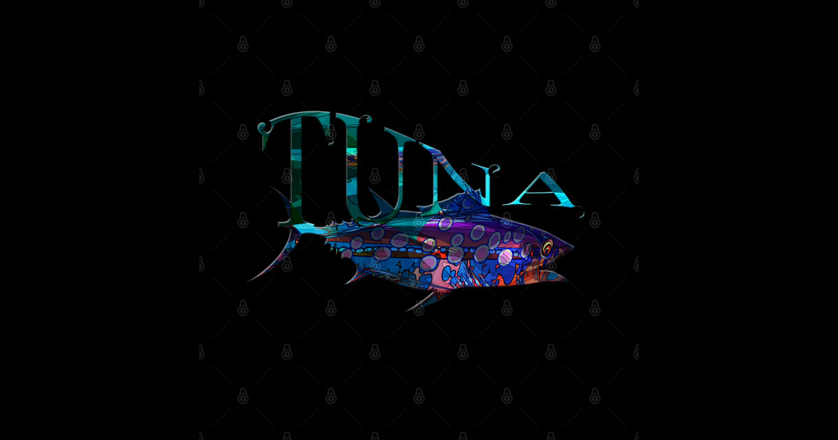 Color of Tuna - Tarpon - Sticker | TeePublic