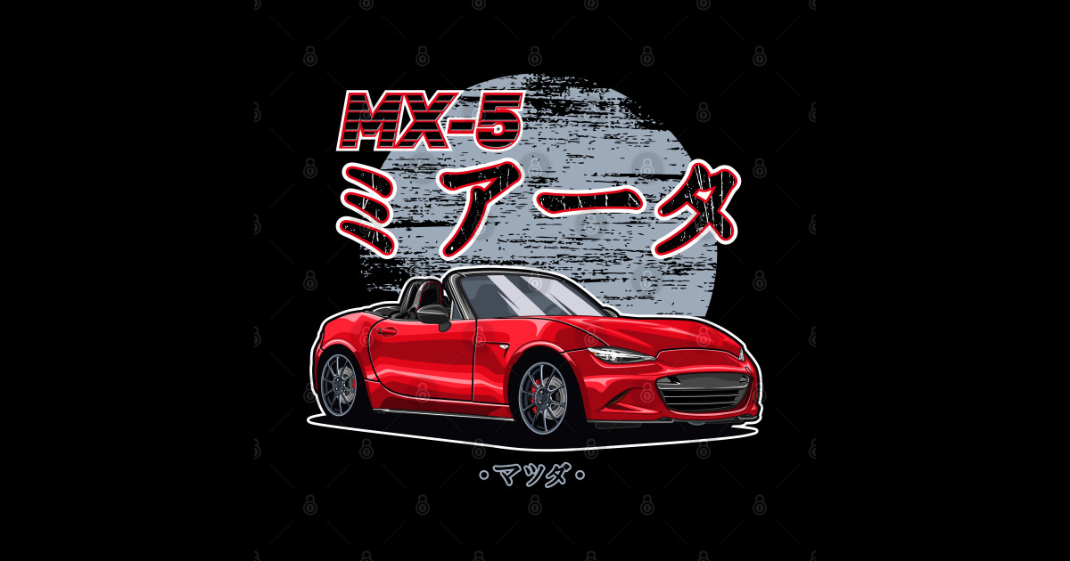 MX5 Miata - Mx5 Miata - Sticker | TeePublic