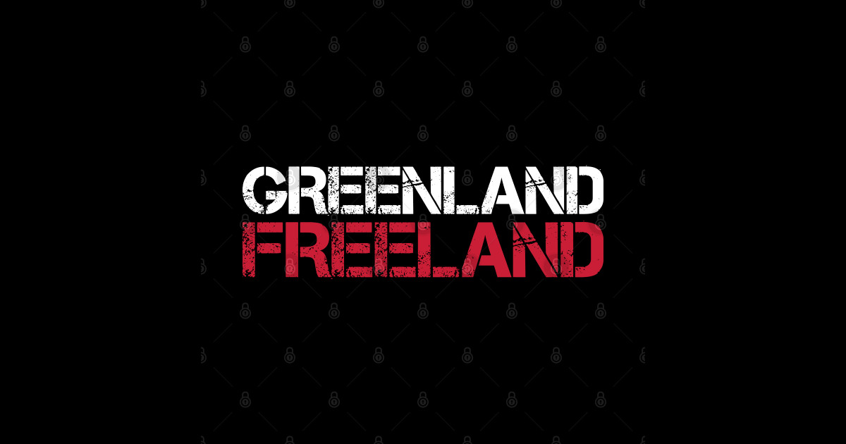 greenland freeland - Greenland - Sticker | TeePublic