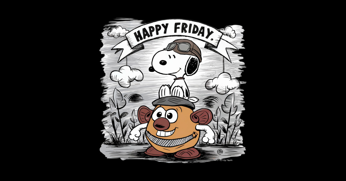 The Snoopy dog appears to be flying the potato. - Snoop Dog Happy ...