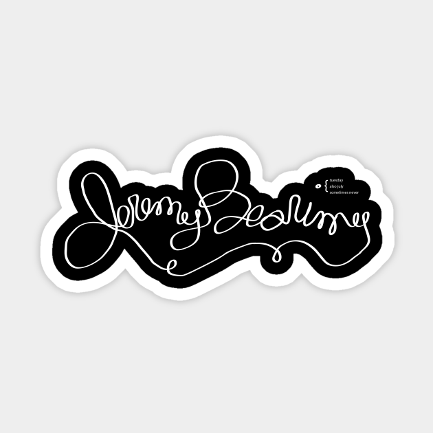 Jeremy Bearimy - Good Place - Sticker | TeePublic