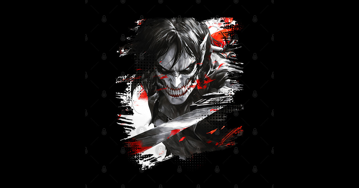 eren jeager - attack on titan - Eren Yeager - Posters and Art Prints ...