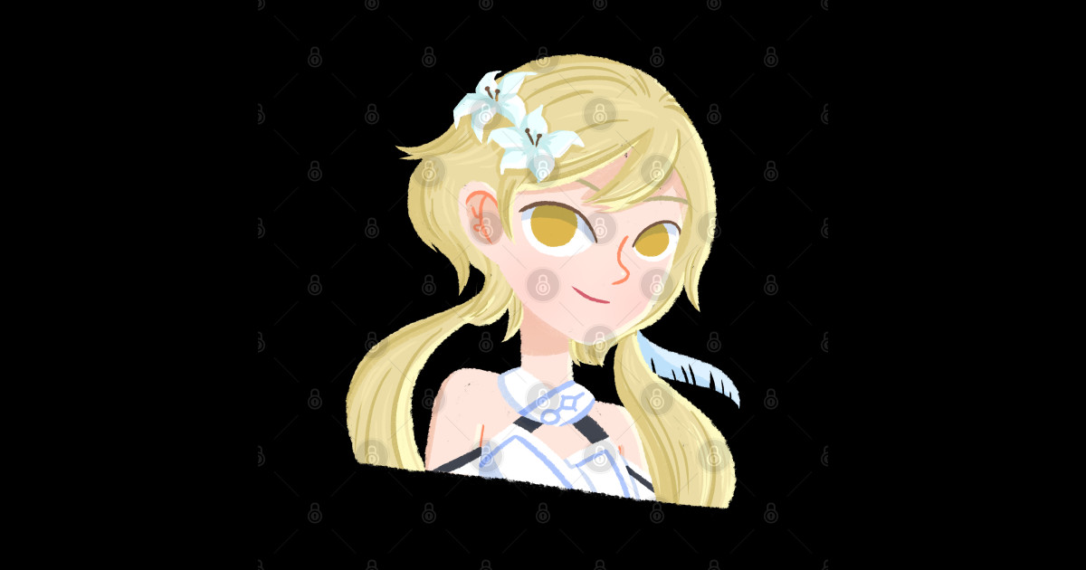 Genshin Impact Lumine - Genshin Impact - Sticker | TeePublic