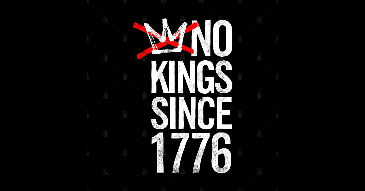 No Kings Since 1776 - No Kings Since 1776 - Sticker | TeePublic