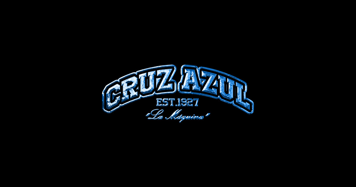 Cruz Azul Chrome Effect - Cruz Azul - Sticker | TeePublic