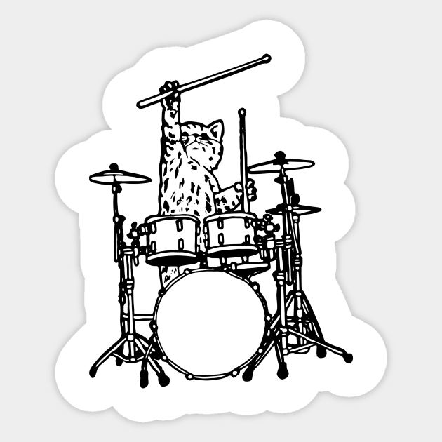 playing drums drawing