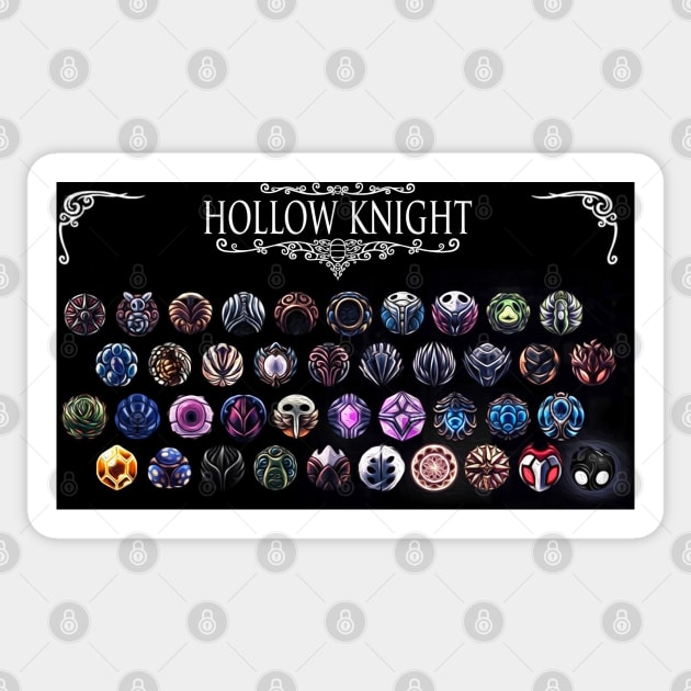 Hollow Knight Charms - Hollow Knight - Sticker | TeePublic