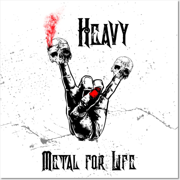 how to draw heavy metal rock