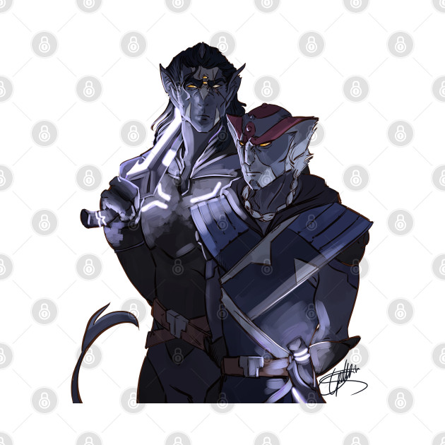 Antok and Kolivan - Voltron - T-Shirt | TeePublic