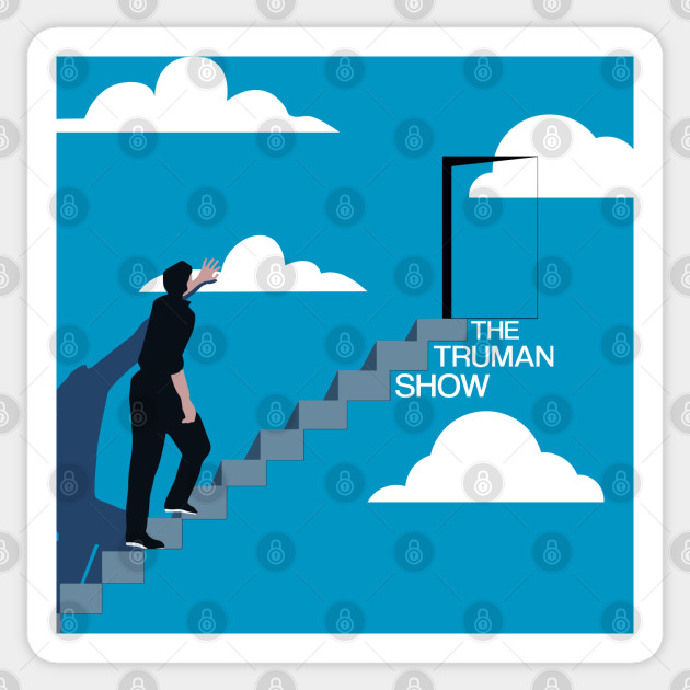 Truman Show - Stairs - The Truman Show - Sticker | TeePublic