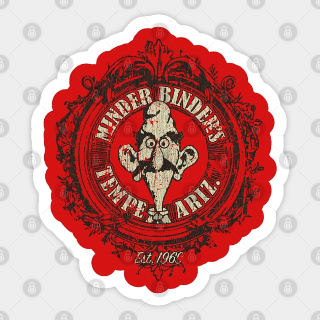 Minder Binder's Tempe - Asu - Sticker | TeePublic