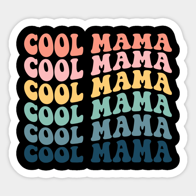 Retro Cool Mama Pastel Typography Aesthetic Graphic - Cool Mama ...