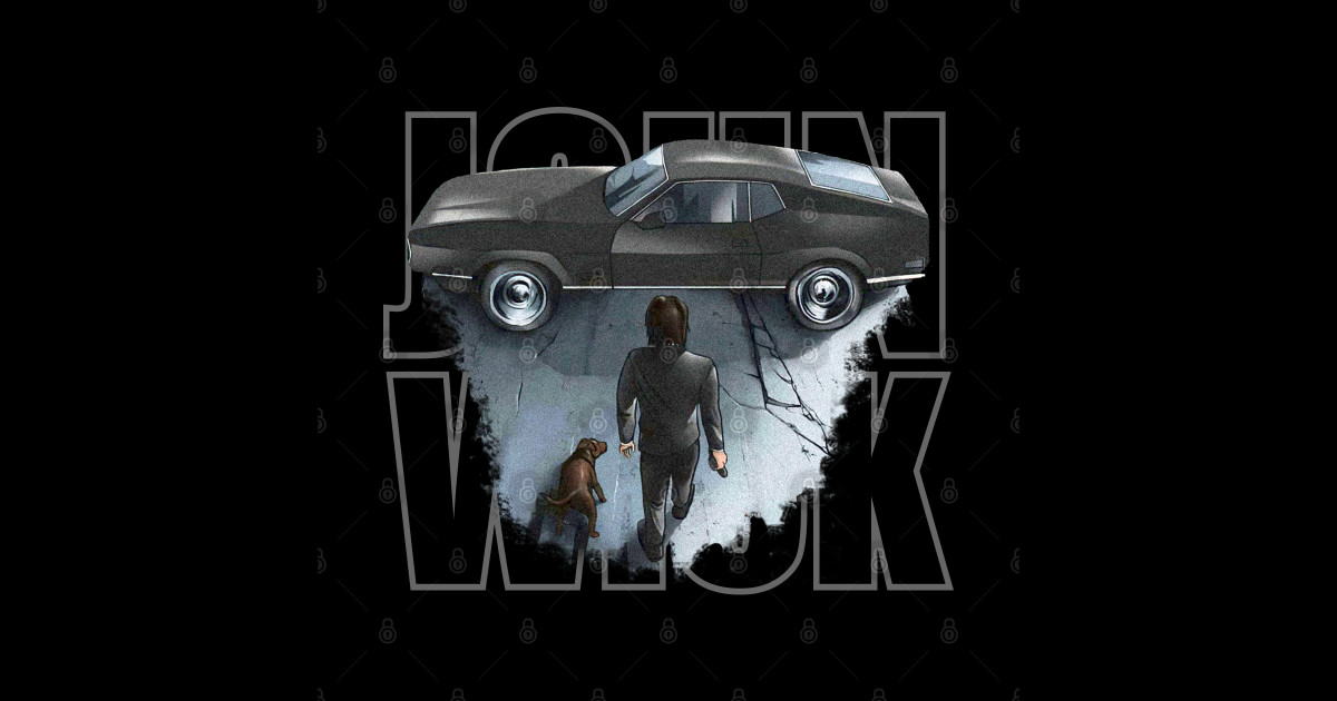 John Wick - John Wick Movies - Sticker | TeePublic