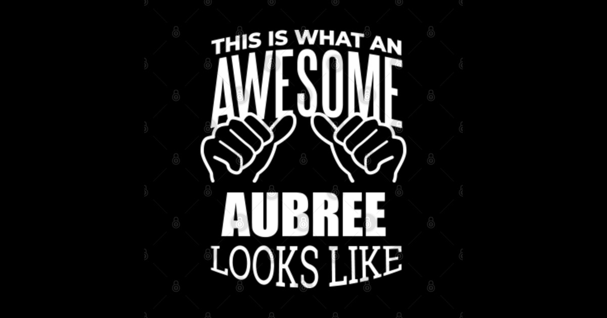 Aubree Name Aubree Name Sticker Teepublic