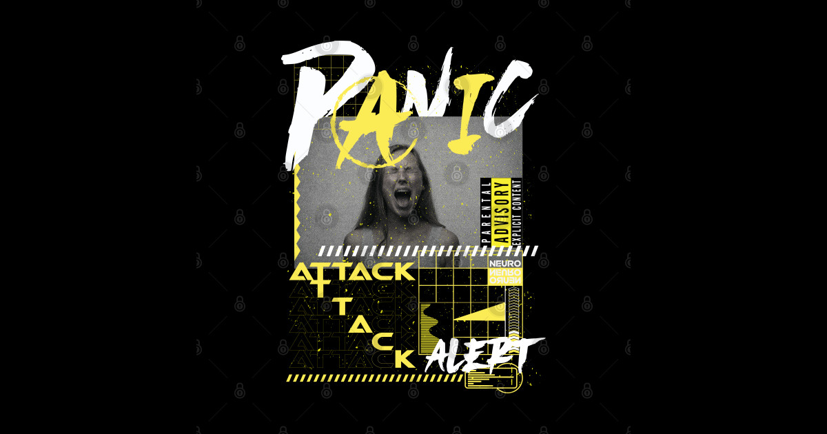 Panic Attack - Panic Attack - Sticker | TeePublic