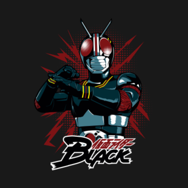 Kamen Rider Black - Kamen Rider - T-Shirt | TeePublic