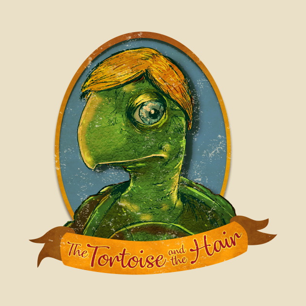 The Tortoise And The Hair - Turtle - Tapestry | TeePublic