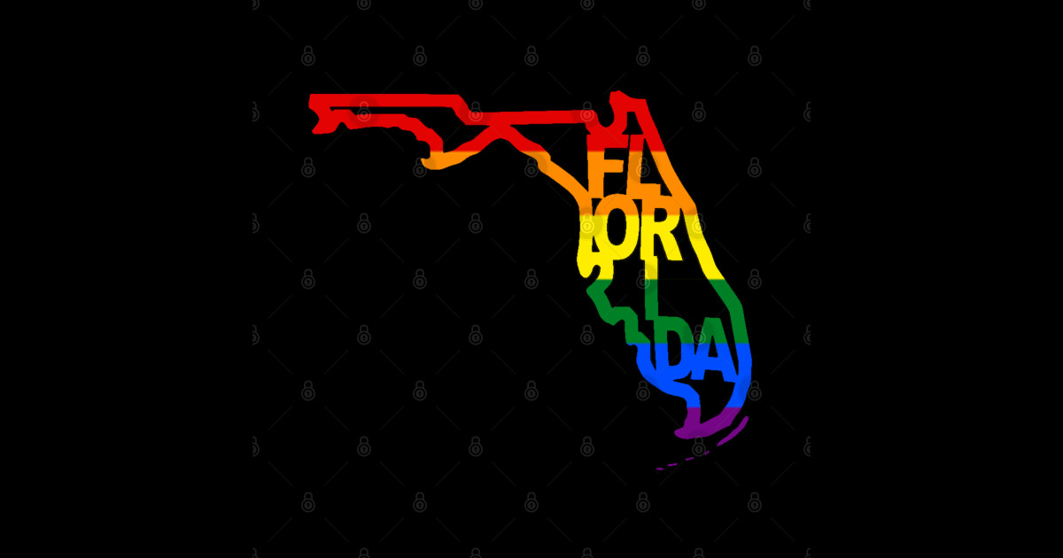 Florida Pride - Florida - Sticker | TeePublic
