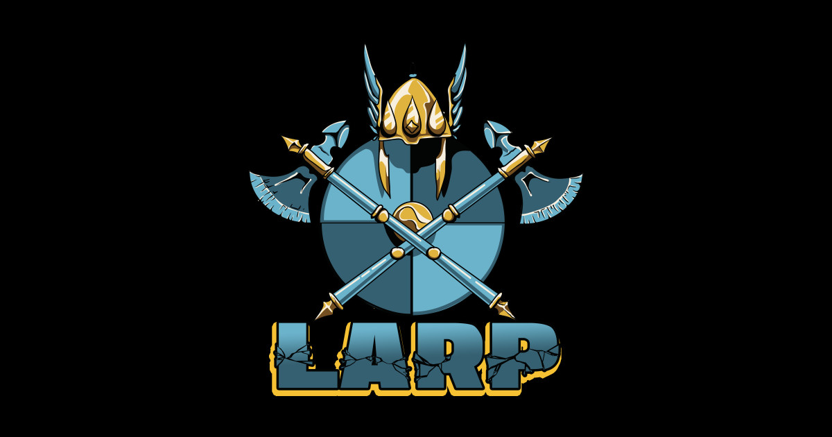 LARP Roleplay Armor - Role Playing - Sticker | TeePublic