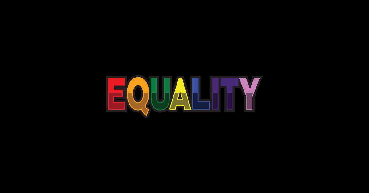 'Equality Rainbow Pride Flag' Amazing Equality Rights - Equality ...